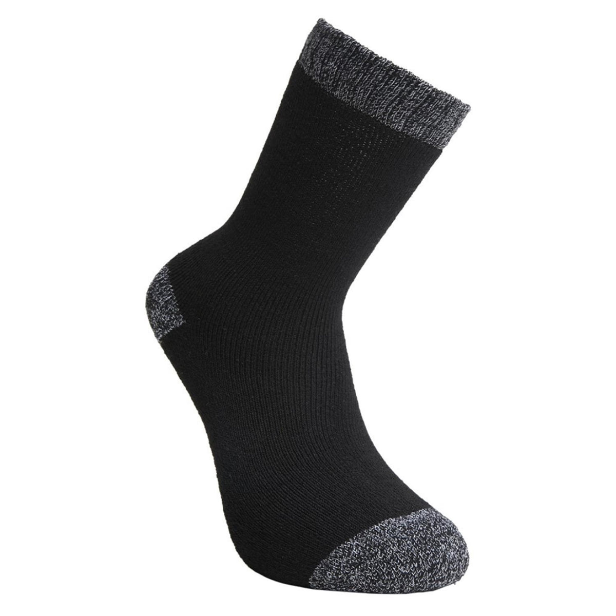 BILLY - LOT DE 5 PAIRES DE CHAUSSETTES - 9683 | Gris chiné / Noir